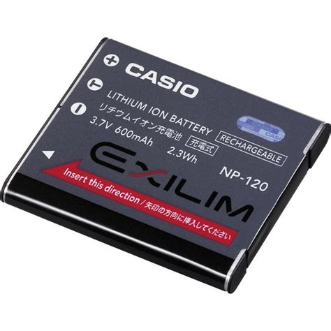 Casio NP-120 Original Lithium-Ion Rechargeable Battery