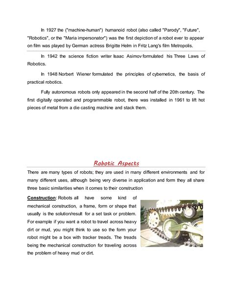Assignment Of Robotics DOCX