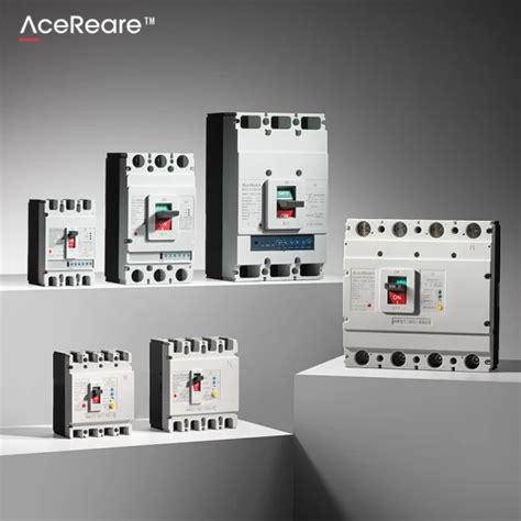 Arm1l Series Residual Current Protected Circuit Breaker 4p Mccb 4poles 630amp Molded Case