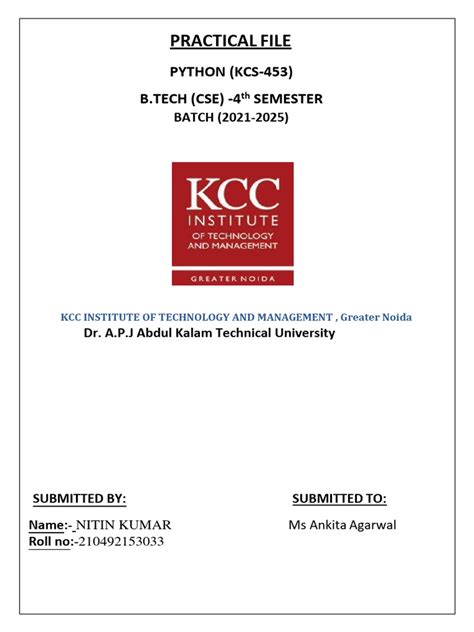 Python Lab File Pdf Parameter Computer Programming Computer