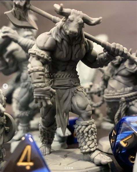 Minotaur Boss 3d Model 3d Printable Cgtrader