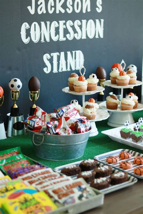 Sports Themed Birthday Party Darling Darleen A Lifestyle Design Blog Sports Theme Birthday