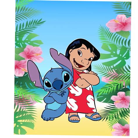 Dibujo De Lilo Y Stitch