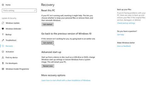 How To Rollback And Uninstall Windows Fall Creators Update BetaNews