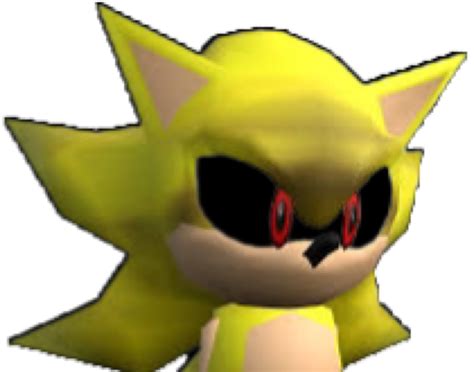Super Sonic Exe Sa1 Sonic Adventure Render By Shadowxcode On Deviantart