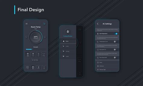 Remote Control App Case Study Behance