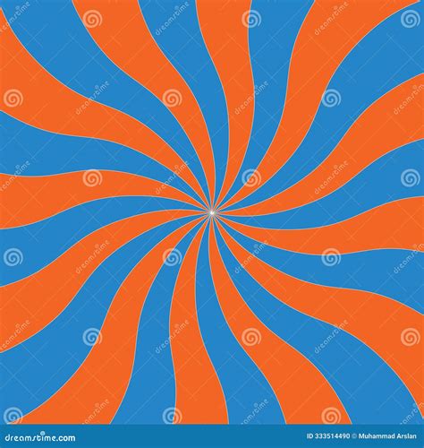 An Abstract Psychedelic Spiral Shaped Background Image Stock Illustration Illustration Of