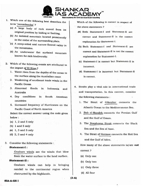 Upsc Mock Test Pdf