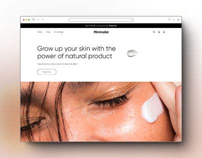 Minimalist Ecommerce Design Projects Photos Videos Logos Illustrations And Branding Behance