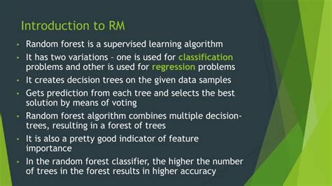 Support Vector Machine Svm And Random Forest Pptx