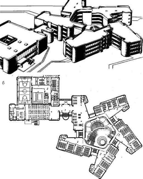 Plan And Section Detail Of Multiplex Theater Building Block 2d View Layout Fie In Dwg Format