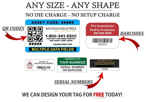 Asset Tracking Labels 3m Adhesive Our Asset Labels Are The Strongest