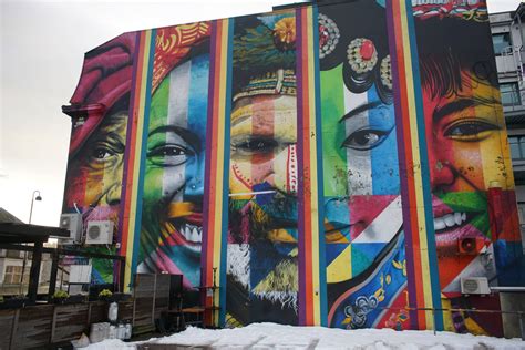 Peace Between Nations By Eduardo Kobra Street Art Cities