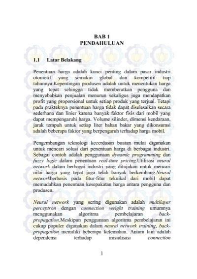 hibridisasi artificial neural network dan genetic digilib its