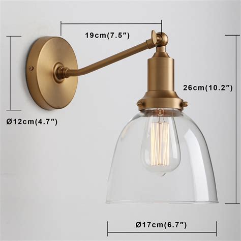 Lavelle Glass Dome Wall Sconce Hadley