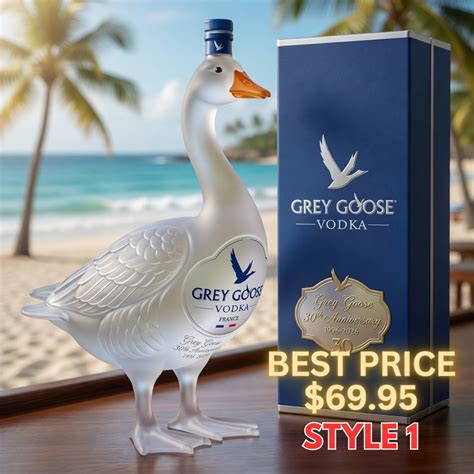 Grey Goose Vodka 30th Anniversary 1996 2026 Bottle Best Deal 9 95 On