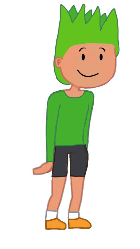 Grassy Humanized In Bfdi Style By Santiagotv On Deviantart