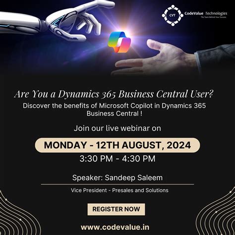 Dynamics365businesscentral Microsoftcopilot Microsoft Dynamics365 Businesscentral Webinar