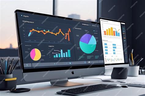 Premium Photo Setup Analytics Concept Illustration