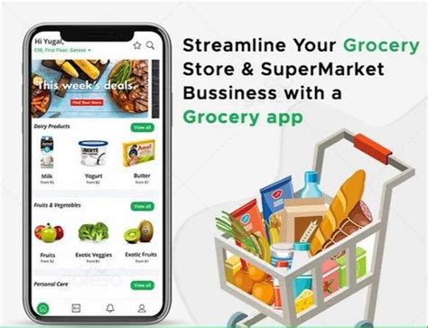 PHP JavaScript Dynamic Online Grocery Shopping Application Development