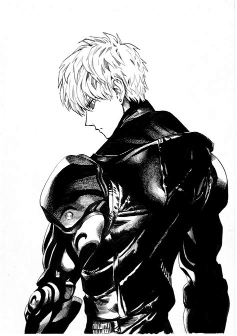 Genos One Punch Man Drawn By Murata Yuusuke Danbooru