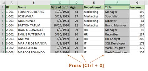 Hide Columns In Excel Full Guide With 8 Methods