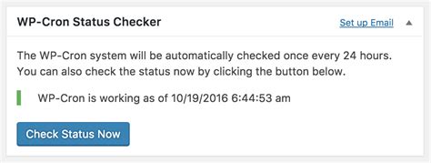 wp cron status checker webhead