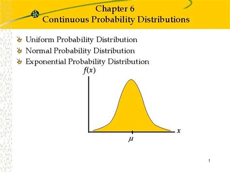 Chapter 6 Continuous Probability Distributions Uniform Probability