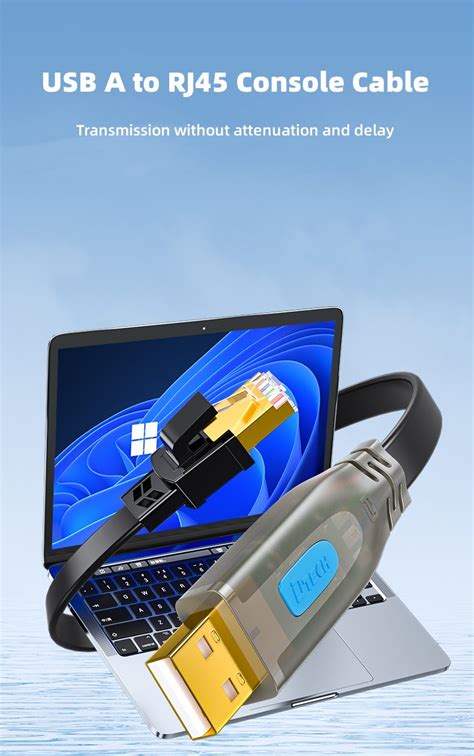 High Resolution DTECH Gold Plated USB Serial Adapter Cable M M M USB A To RJ Console