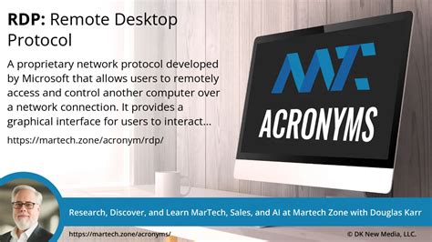 What Is Rdp Remote Desktop Protocol Martech Zone Acronyms