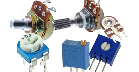 Potensiometer Dan Trimpot Resistor Dengan Nilai Impedansi Yang Dapat Diatur Niguru Indonesia