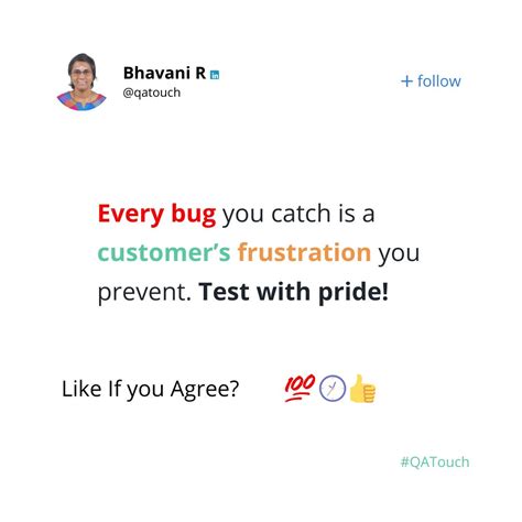 Qa Touch Posted On Linkedin