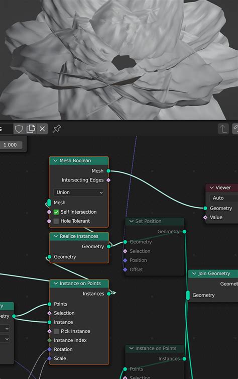How To Self Boolean Instances Modeling Blender Artists Community