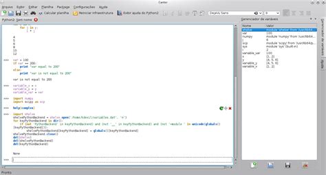 Cantor Python 2 Backend Feature Tour Filipe Saraivas Blog