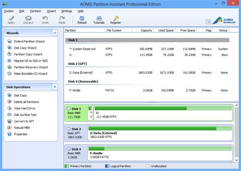 Aomei Partition Assistant Professional Edition Next Of Windows