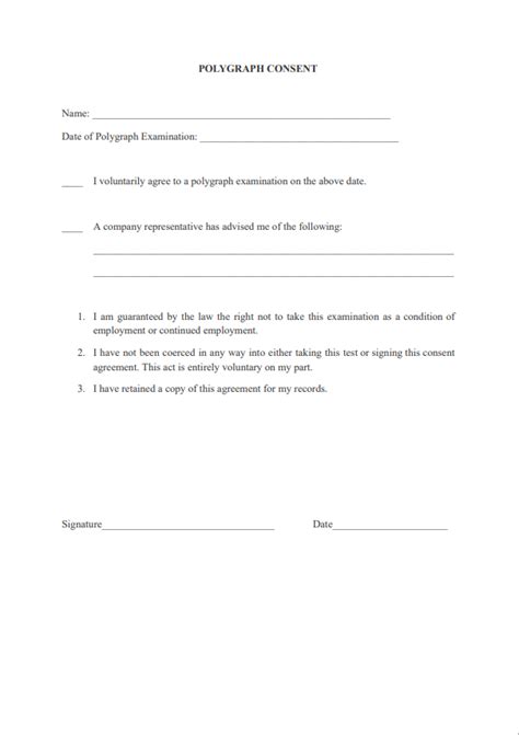 Fillable Form Polygraph Consent Edit Sign And Download In Pdf Pdfrun