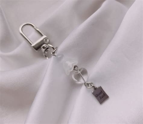 크림클로버 테루테루보즈 날씨 맑음 인형 비즈 키링 위시버킷