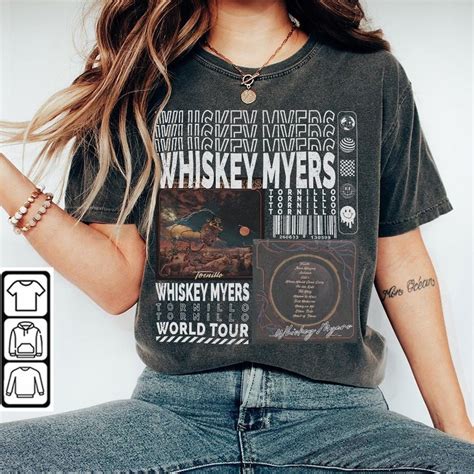 Whiskey Myers Music Shirt Merch Vintage World Tour 2023 Sold By Bedbug