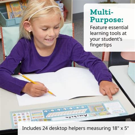 Really Good Stuff® Boho Self Adhesive Vinyl Desktop Helpers™ Set Of