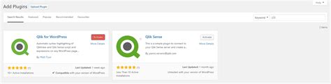 Qlikview Addict Qlik For Wordpress Plugin