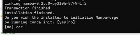 Accidentally Not Enabling Conda Init On Installation Issue 2037 Mamba Org Mamba GitHub