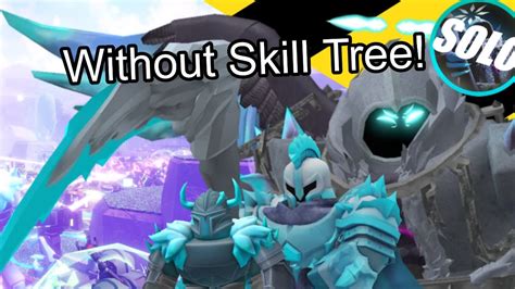 Solo Frost Mode Roblox Tds Strat Doc ⚠️no Skill Tree⚠️ Youtube