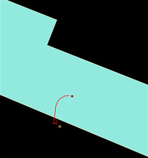 Postgresql Programmatically Move Points In Front Of Building Polygons In Postgis Geographic