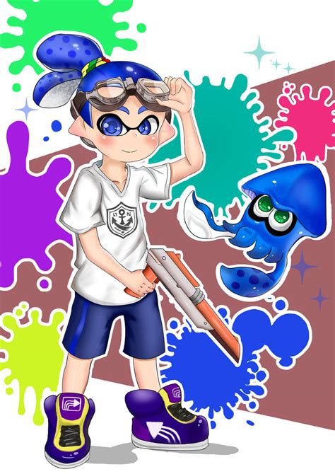 Inkling Boy By Kyraph On Deviantart