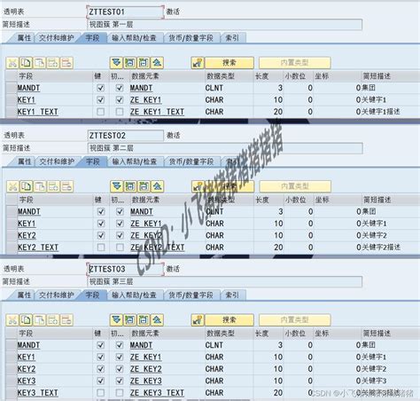 Sap 视图簇创建 多层视图创建 Csdn博客