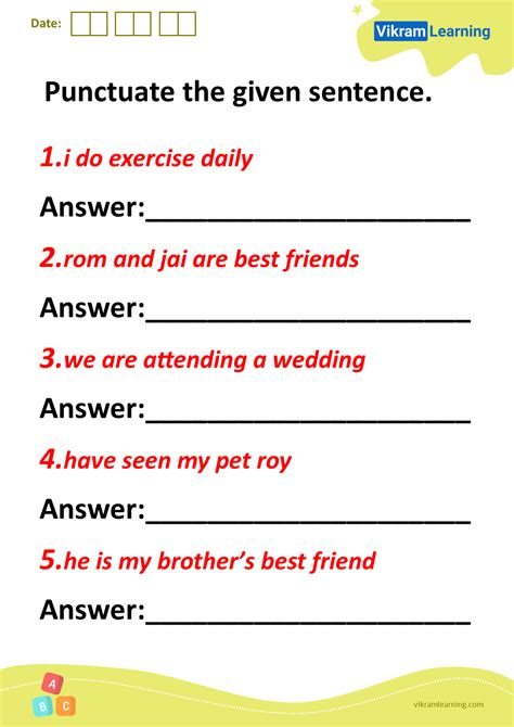 Download English Grammar Grade 3 Worksheets For Free