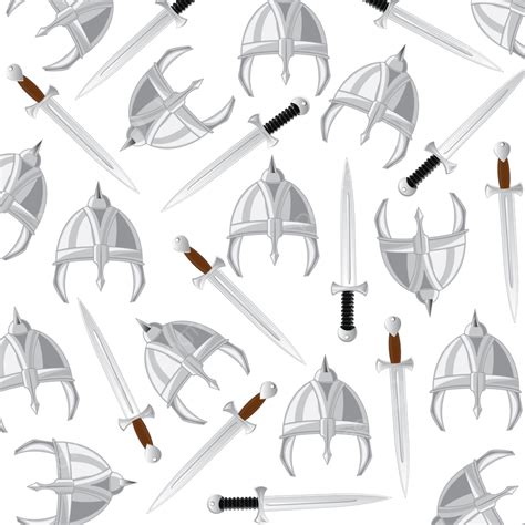 Send And Sword Pattern Background Vector Insulated Send Background