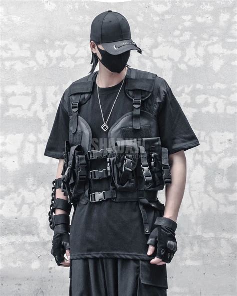 Multi Pocket Vest Techwear