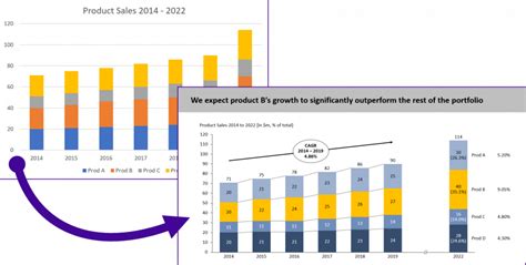 create beautiful charts in powerpoint with think cell xelplus leila