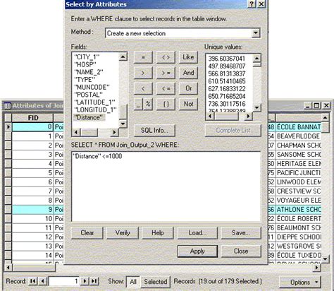 University Of Manitoba Mchp Gis Manual Selecting Data By Location